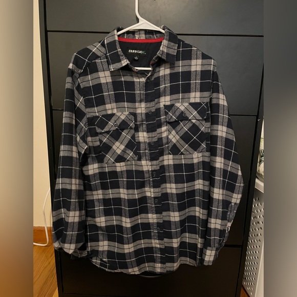 burnside | Shirts | Mens Flannel Shirt | Poshmark